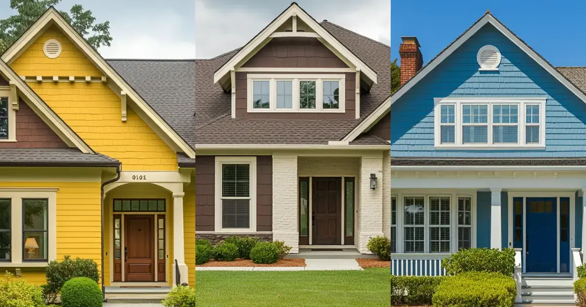 Best Color Combinations for House Exteriors